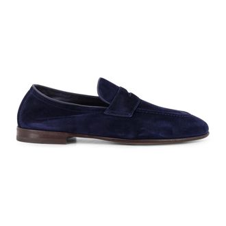 Brunello Cucinelli Flache Loafer - - Shoes - Herren - Blau - 43 EU