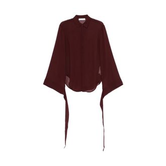 Frankie Shop Damen, Blusen & Hemden, Rot, SGröße