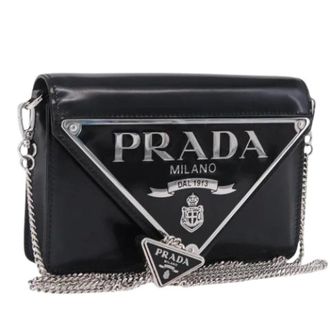 Prada Sac bandouli&egrave;re vintage doccasion - Femme - Pre-owned - Noir - Taille: ONE Size