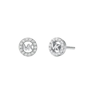 Michael Kors Premium Kors MK Sterling Silber Logo-Ohrstecker f&uuml;r Damen, MKC1727CZ040
