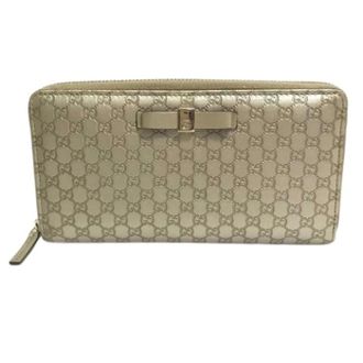 Gucci Pre-owned Long wallet (bi-fold) - Femme - Pre-owned - Beige - Taille: ONE Size
