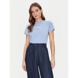 Guess T-Shirt W5RI54 J1314 Blau Regular Fit