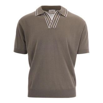 Paolo Pecora V-Ausschnitt Strickware - - Knitwear - Herren - Gr&uuml;n - M