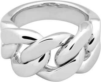 Tom Wood unisex, Accessoires, Gris, Taille: 62 MM Bague Dean en Argent Bijoux