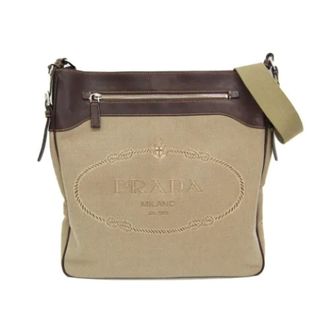 Prada Pre-owned Cuir sacs-ports-paule - Femme - Pre-owned - Beige - Taille: ONE Size