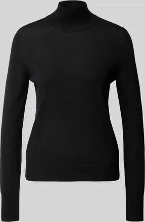 Jake*s Rollkragenpullover aus Wolle mit Feinstrick