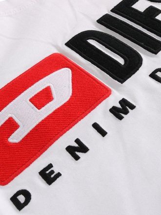 Diesel Rundhalsshirt Regular Fit Langarm T-Shirt - T-JUST-LS-DIV