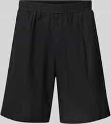 Review Loose Fit Shorts aus Baumwoll-Leinen-Mix