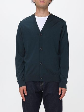 Paul Smith Cardigan en pure laine m&eacute;rinos &agrave; col V