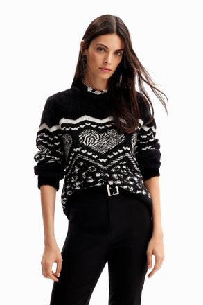 Desigual Pullover_Creta, 2000 Black, M