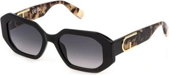Furla Lunettes de soleil Sfu815V - Femme - Accessoires - Noir - Taille: 54 MM