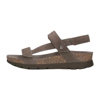 Panama Jack Femme, Chaussures, Brun, Taille: 40 EU Sandale Taupe Selma avec Semelle Compens&eacute;e