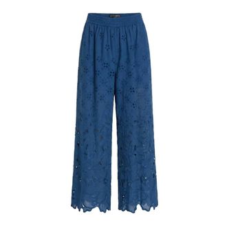 Ermanno Scervino Damen, Hosen, Blau, LGr&ouml;&szlig;e