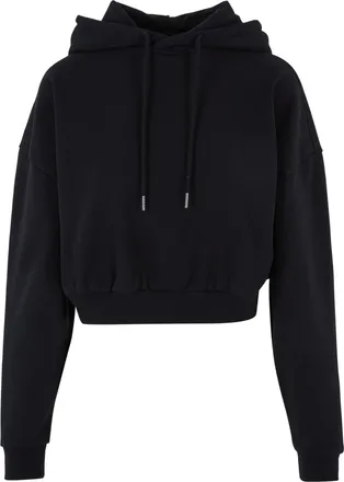 Urban Classics Kapuzenpullover kurz geschnitten f&uuml;r Damen (Schwarz)