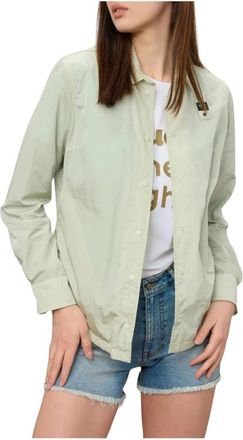 Blauer Femme, Blouses et Chemises, Vert, Taille: 42 FR Parka en nylon