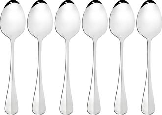 Stanley Rogers L&ouml;ffel Brooklyn - Hochwertiger Edelstahl, 6er Set, Sp&uuml;lmaschinengeeignet