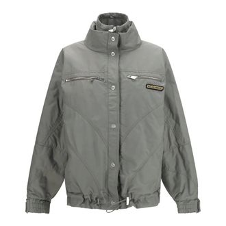 The Attico Bomberjacke mit hohem Kragen und Rei&szlig;verschl&uuml;ssen - - Jackets - Damen - Grau - S