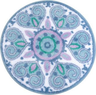 Kleine Wolke Badteppich Mandalay Multicolor 60 cm rund