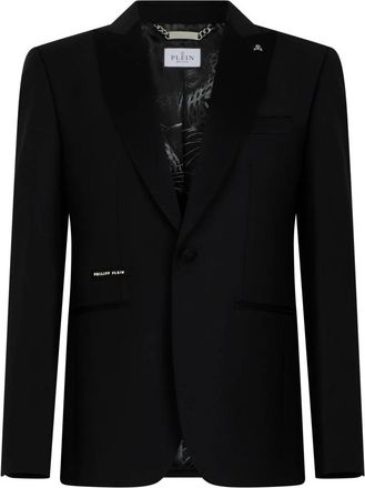 Philipp Plein Blazer Skull - - Jackets - Herren - Schwarzk - XS
