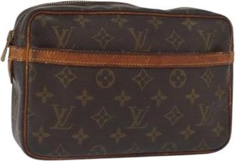 Louis Vuitton Sac pochette Pre-owned - Femme - Pre-owned - Brun - Taille: ONE Size