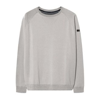 Roberto Ricci Design New Amos Cotton Round Knit - - Knitwear - Herren - Grau - M
