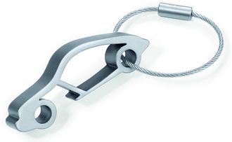 Troika FLASCHEN&Ouml;FFNER FAST BOTTLE - BTO10/MA - Flaschen&ouml;ffner, Kapselheber in Autoform - Schl&uuml;sselring im Sportwagen Design - Aluminium, matt - das Original 