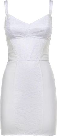 Dolce & Gabbana Femme, Robes, Blanc, Taille: 38 FR Short Robes