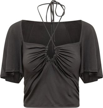Iro Iro, Femme, Blouses et Chemises, Noir, Taille: 40 FR Unatis Top