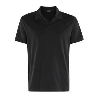 Dondup Homme, Tops, Noir, Taille: 2XL Polo Classique