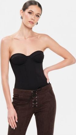 OW Collection Reese - Top corset - Noir
