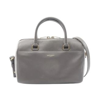 Saint Laurent Sac &agrave; main vintage Pre-owned - Femme - Pre-owned - Gris - Taille: ONE Size