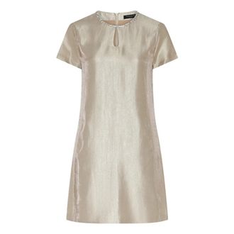 Bruuns Bazaar Wettinia Vinna Kleid - - Dresses - Damen - Beige - M
