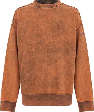 Diesel SweaT-shirt D-Krib Track - Homme - Sweatshirts et sweats &agrave; capuche - Orange - Taille: XL