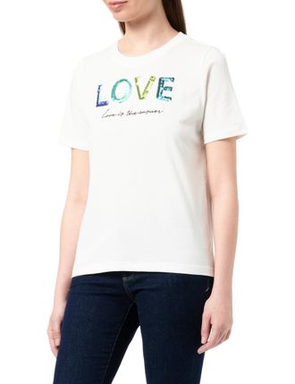 s.Oliver T-Shirt mit Pailletten