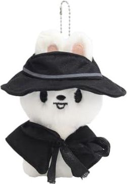 Generic Stray-Kiids Porte-cl&eacute;s DO IT Porte-cl&eacute;s SK-Zoo Porte-cl&eacute;s Pendentif Peluche &laquo; Stay &raquo; Porte-cl&eacute;s, Lee Know, 12*8*6cm