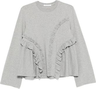 Cecilie Bahnsen Femme, Pulls, Gris, Taille: 38 FR Balva Sweater