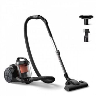 Philips Serie 1000 XB1142/10 Beutelloser Staubsauger in Schwarz-Koralle