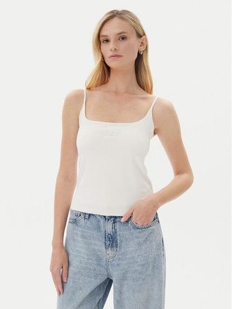 Guess Top V5GP22 J1314 Weiß Slim Fit