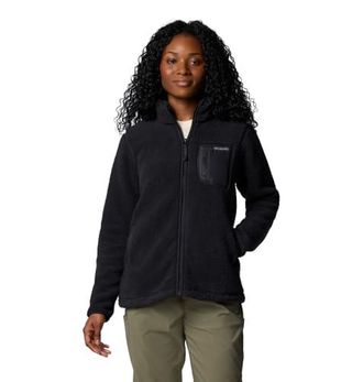 Columbia West Bend Full Zip II Veste Polaire entièrement zippée, Noir, XS Femme