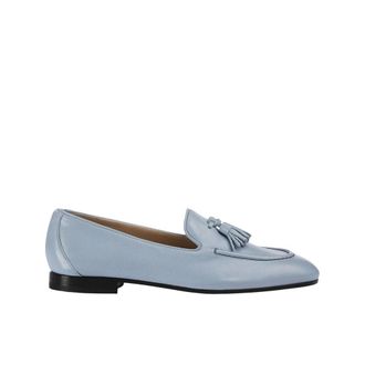 Doucal's Femme, Chaussures, Bleu, Taille: 36 EU Mocassin en cuir bleu ciel