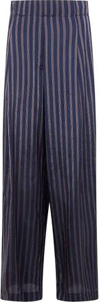 Dries Van Noten Pila Wide Leg Trousers