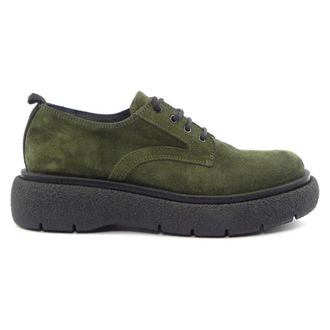 Carmens Derby Camoscio - - Shoes - Damen - Gr&uuml;n - 36 EU