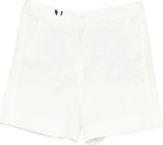 Max Mara Femme, Shorts, Blanc, Taille: 40 FR Party Linen Shorts