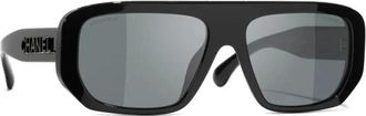 Chanel Ch5556U Sonnenbrille - - Accessories - Damen - Schwarzk - 58 MM