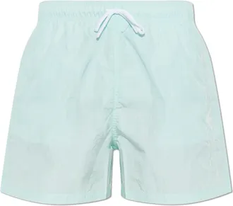 Emporio Armani Homme, Maillots de bain, Bleu, Taille: M Short de bain avec logo brod&eacute;