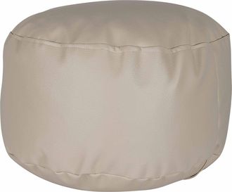 Aranáz S.L. Griffe aus Holz, oval, Ø 40 x 26 cm, naturfarben, Beige, gepolsterter und bequemer Sitz