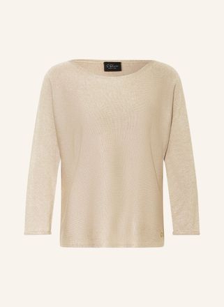 s.Oliver Black Label S.Oliver Black Label Pullover Mit Glitzergarn gold