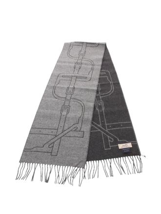 Hermès écharpe Mors a Jouets (années 2020) - Gris