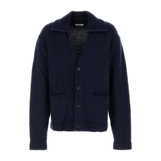 1989 STUDIO Pocket Cardigan Sweater - - Knitwear - Herren - Blau - L