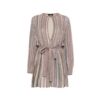 Missoni Robe &agrave; rayures orn&eacute;e de sequins - Femme - Robes - Multicolore - Taille: 36 FR